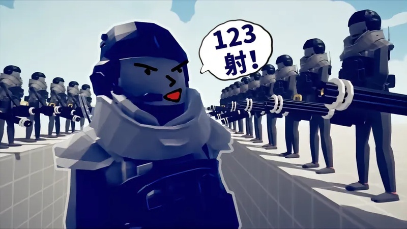 《全面战争模拟器》加特林的子弹洗礼,你们实在太坏了!