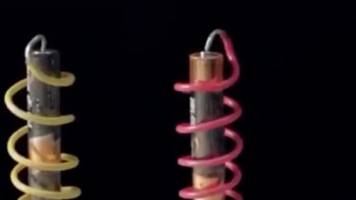 有趣的电磁实验,电动机原来就是这样工作的,看到这个实验长见识了!