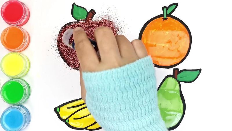 简笔画:水果