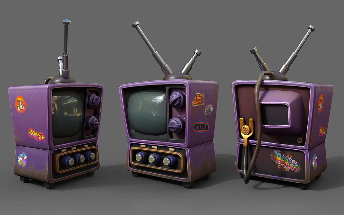 【3dmax】超详细电视机模型制作过程、建模全流程