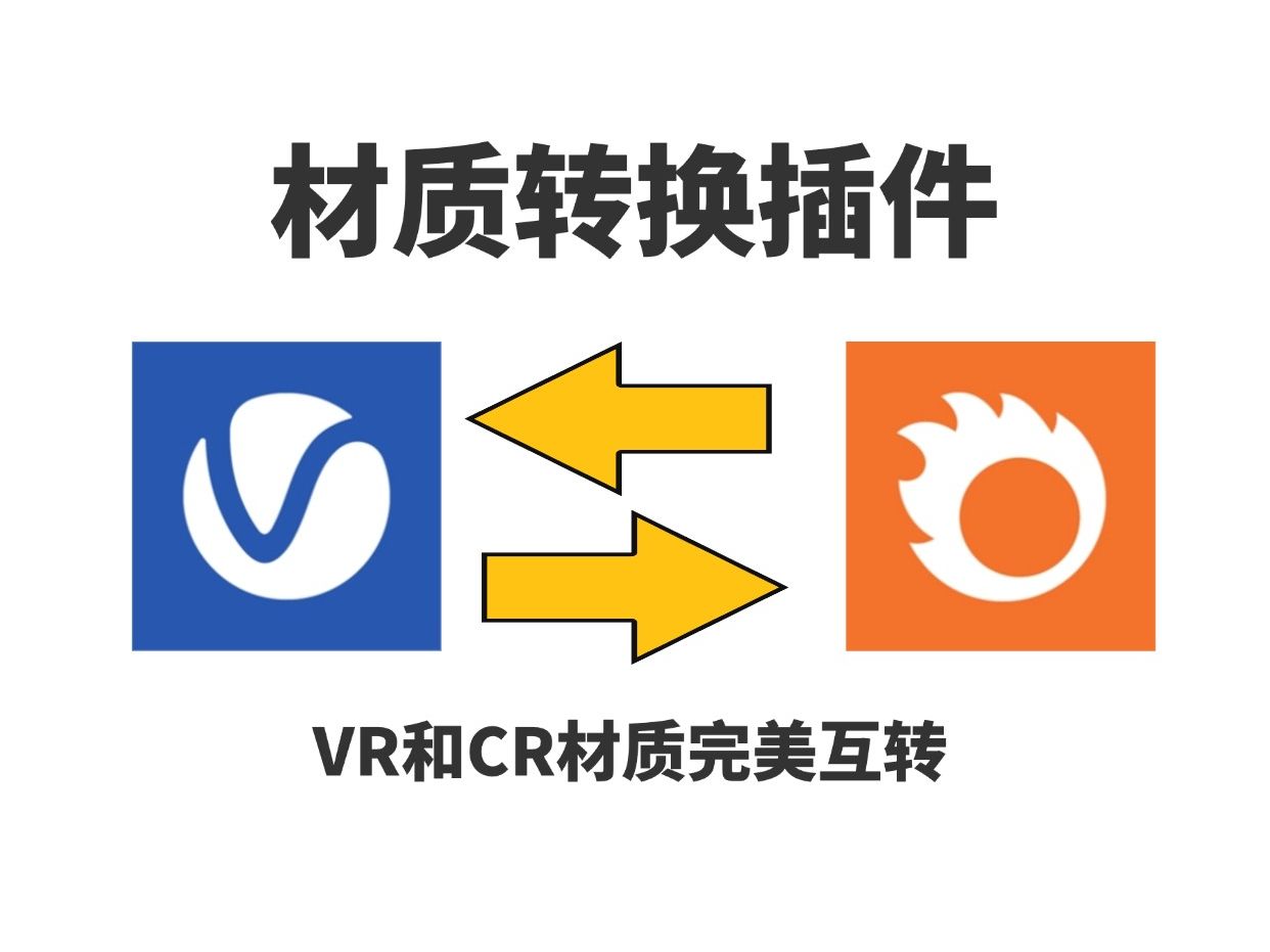 3dmax教学,材质转换插件 可以实现VR材质CR材质互相转换,大大提供...