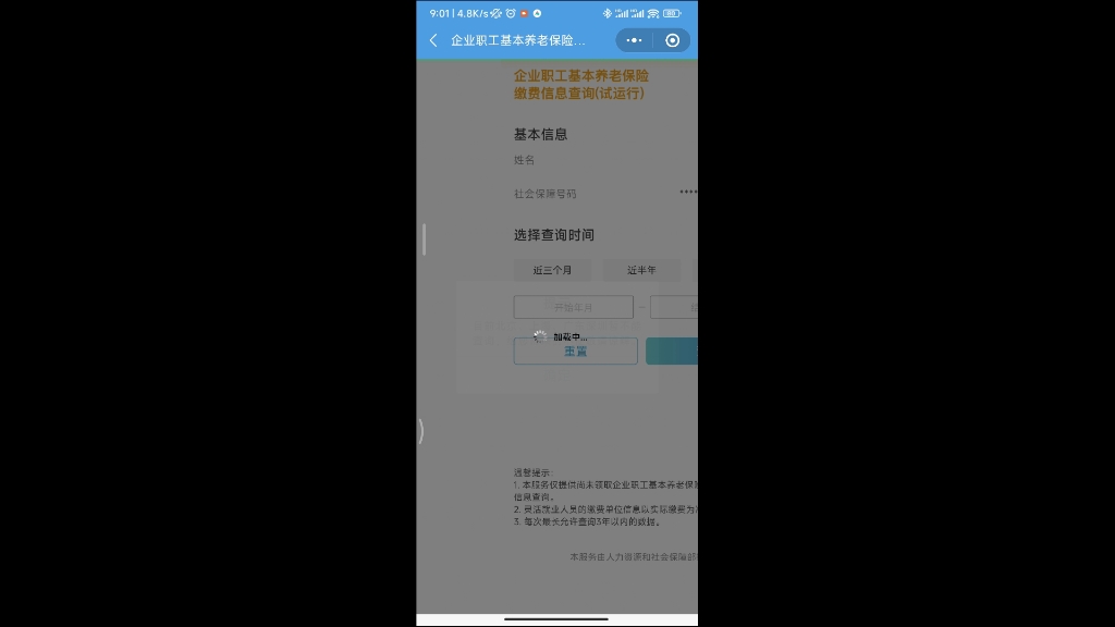 如何查询个人基本养老保险参保缴费信息?