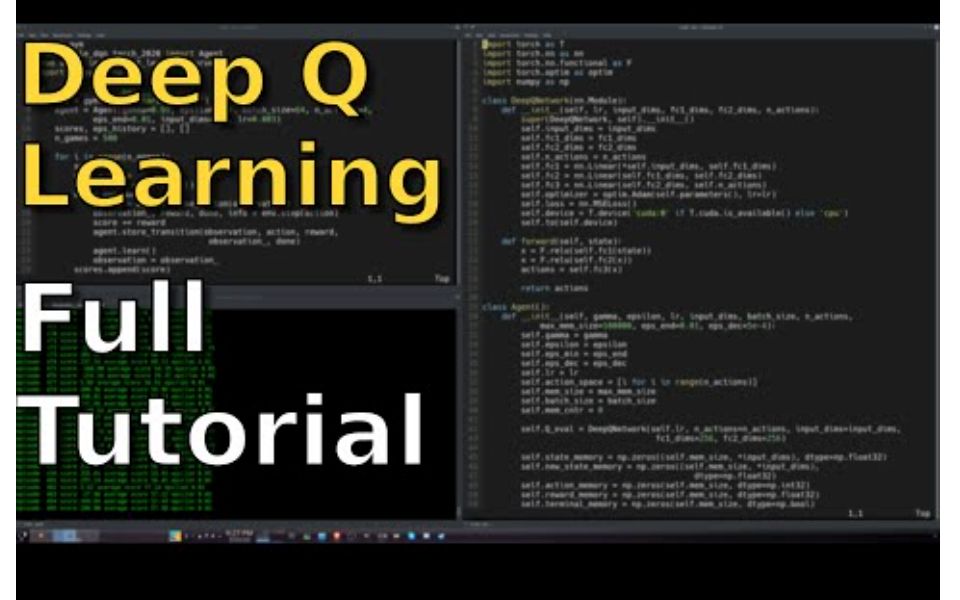 【深度强化学习】Deep Q Learning with PyTorch