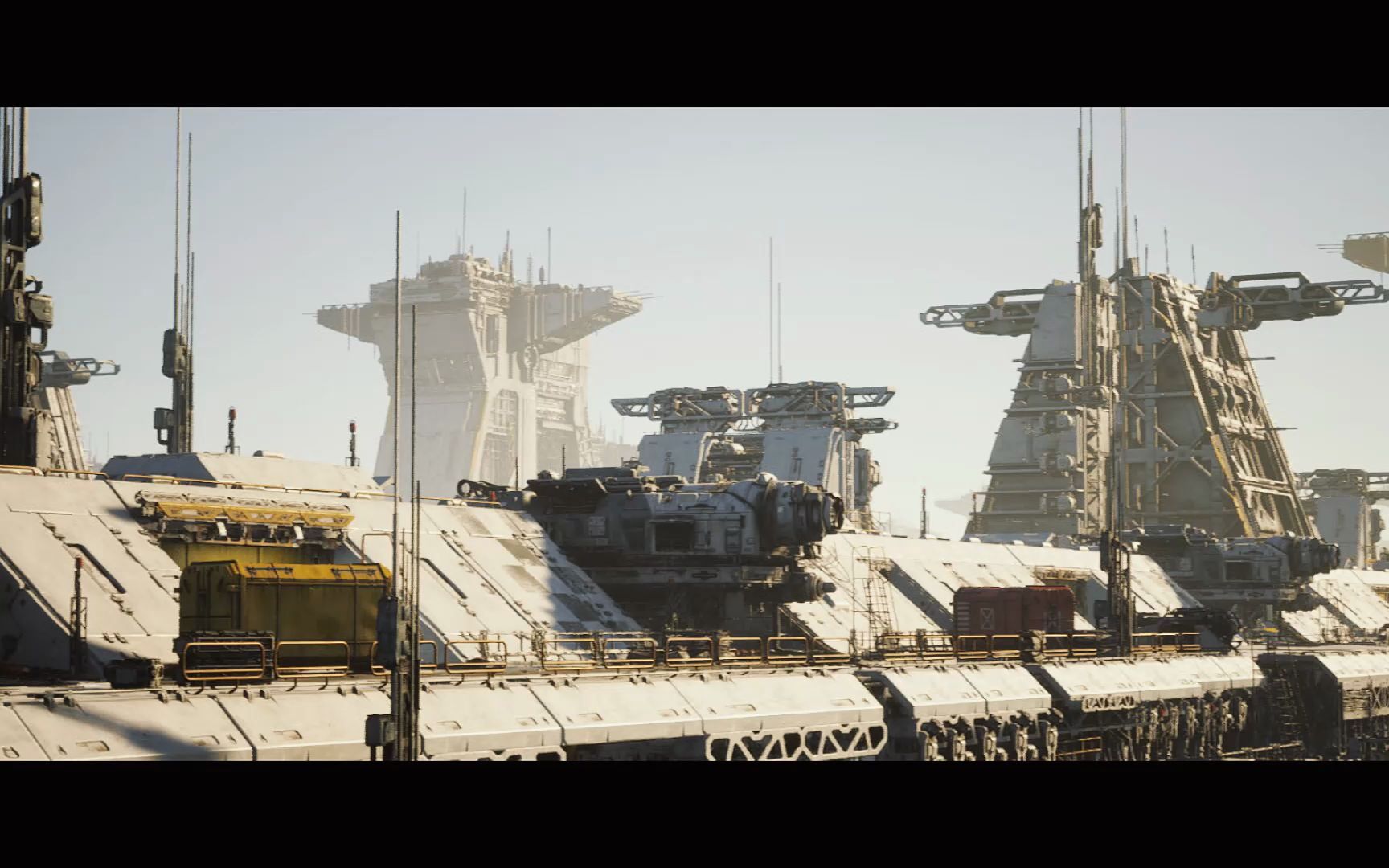 【UE5】虚幻5科幻太空港口