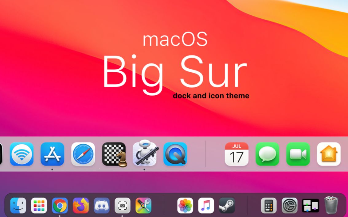 BitDock最新Mac BigSur风格图标及托盘发布使用演示