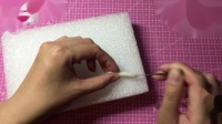 俪想家手工羊毛毡卷卷小绵羊制作教程