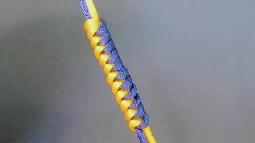 超简单的金刚结编绳教程供大家参考