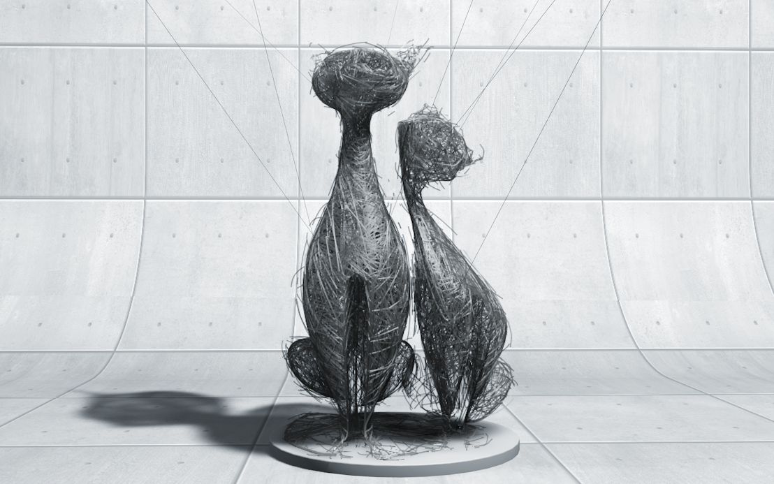 XP粒子2.1教程-C4D简单实现线条编织效果