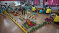 蓓乐朗晴幼儿园积木建构活动《我们的幼儿园》短视频