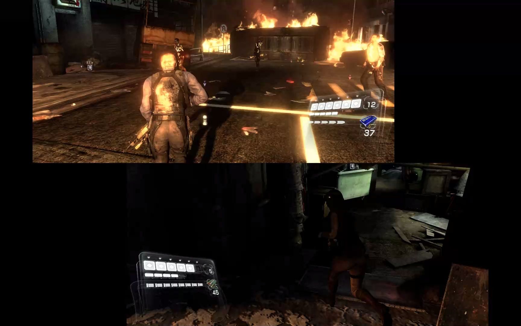⑦联机双人或多人与合作分屏以及同屏手柄键盘Resident Evil 6 ...