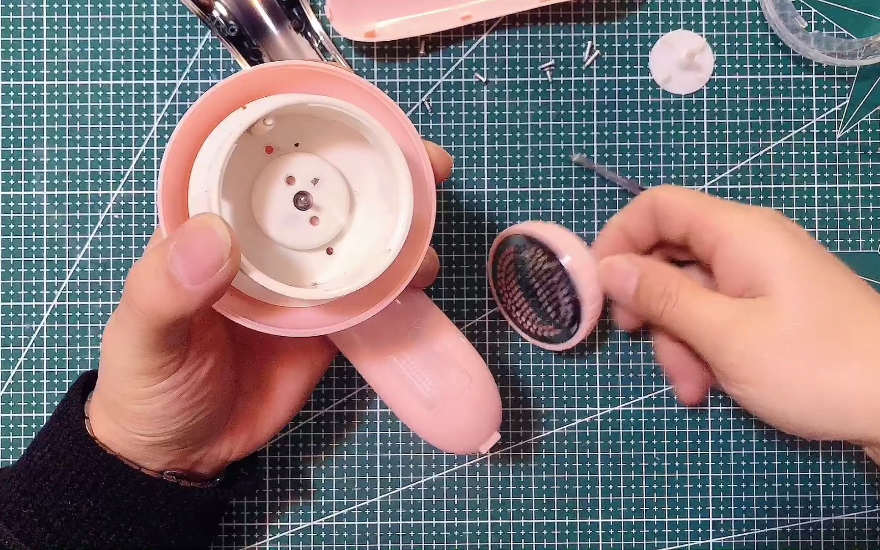 拆解毛球修剪器