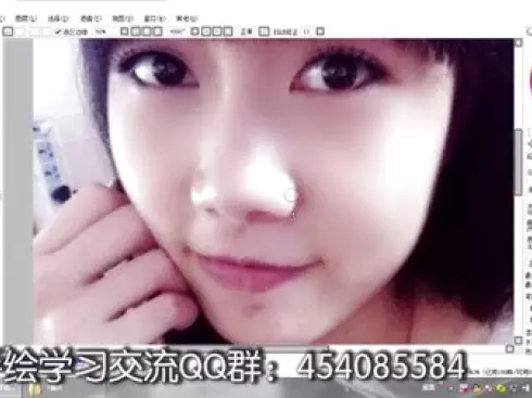 第一节磨皮 PS转手绘全套教程 鼠绘 手绘板 转手绘详细教程 人物转...