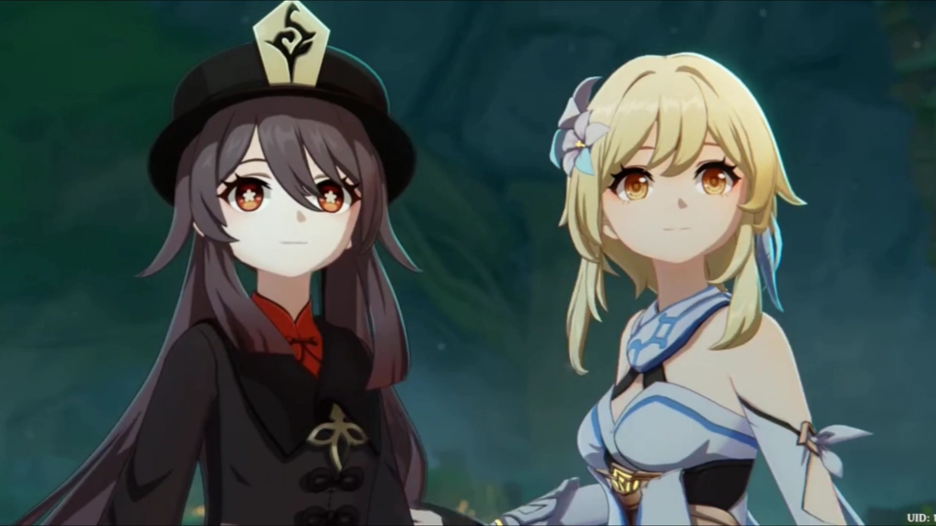 原神5.3海灯节过场动画!旅行者将胡桃从死界拉了回来!【原神剧情名...