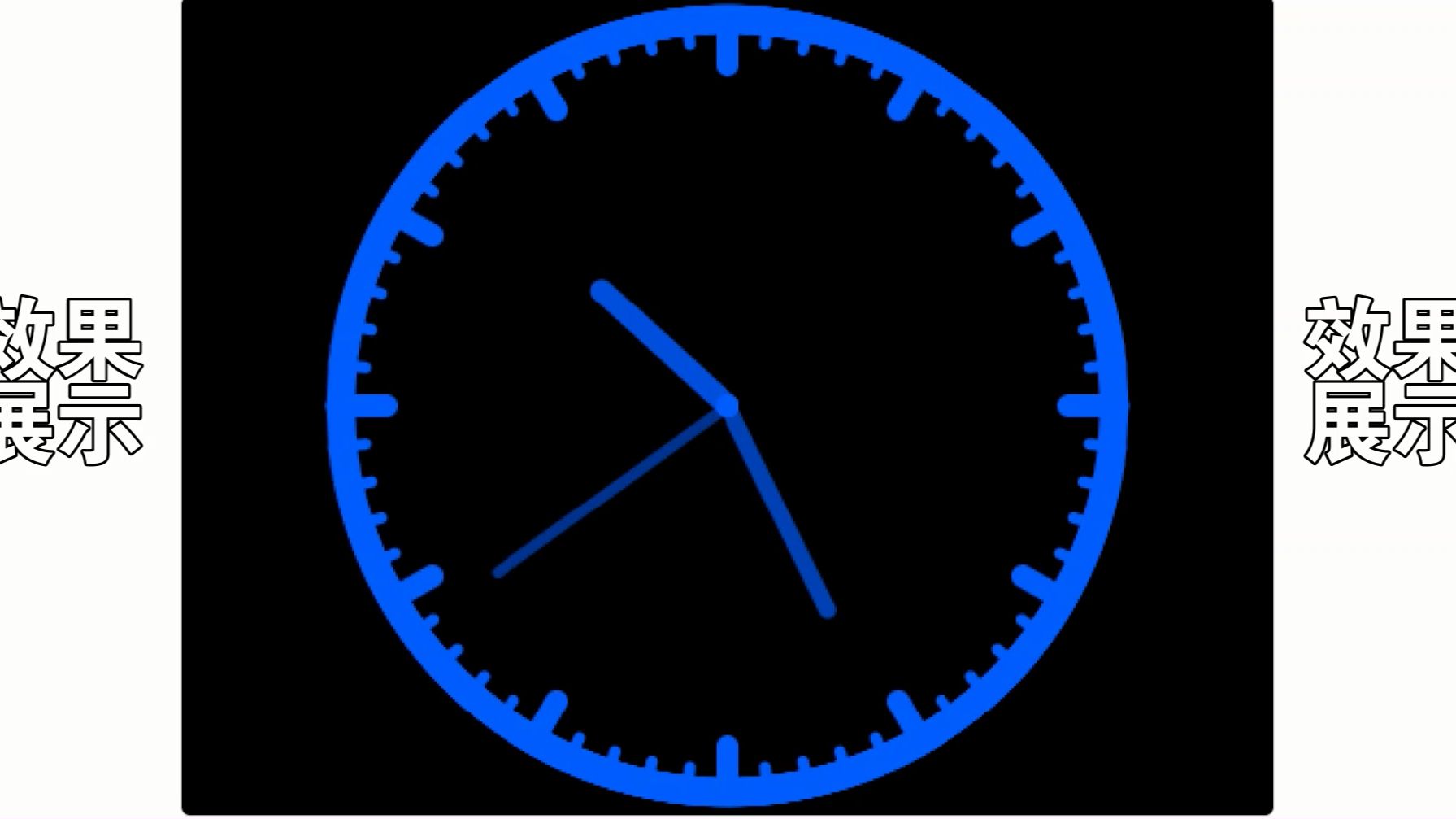 Scratch 赛博时钟 纯画笔简易教程!