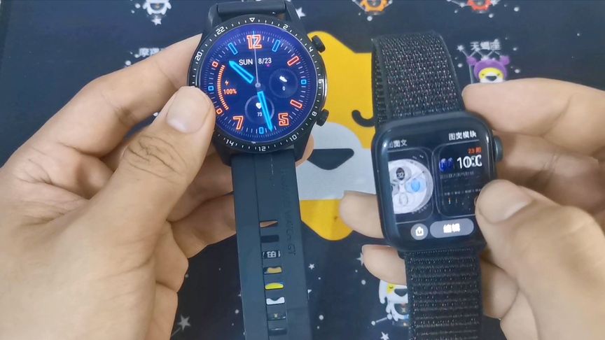 华为WATCH GT2与苹果WATCH S5对比