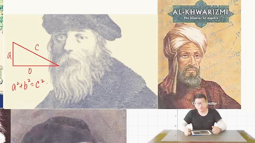 天才数学家花剌子模一千年前利用几何解决二次方程的方法