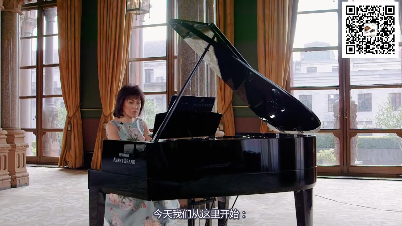 小川典子讲解德彪西阿拉伯风格曲第一首