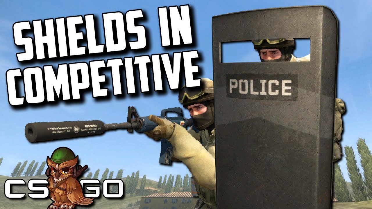 【CSGO】当CSGO里有盾牌时怎么玩