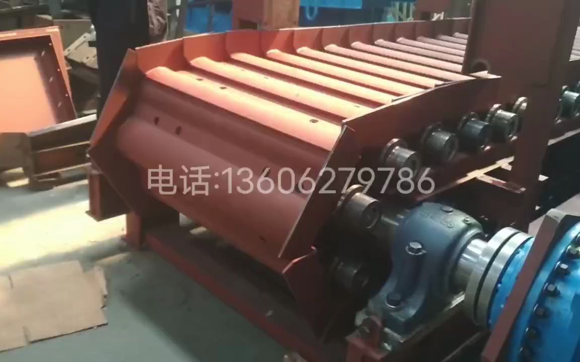 GBQ800*8000中型板式给料机试车视频