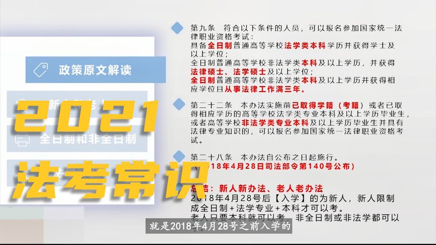 2021年法考常识,每个考生都需要知道的内容