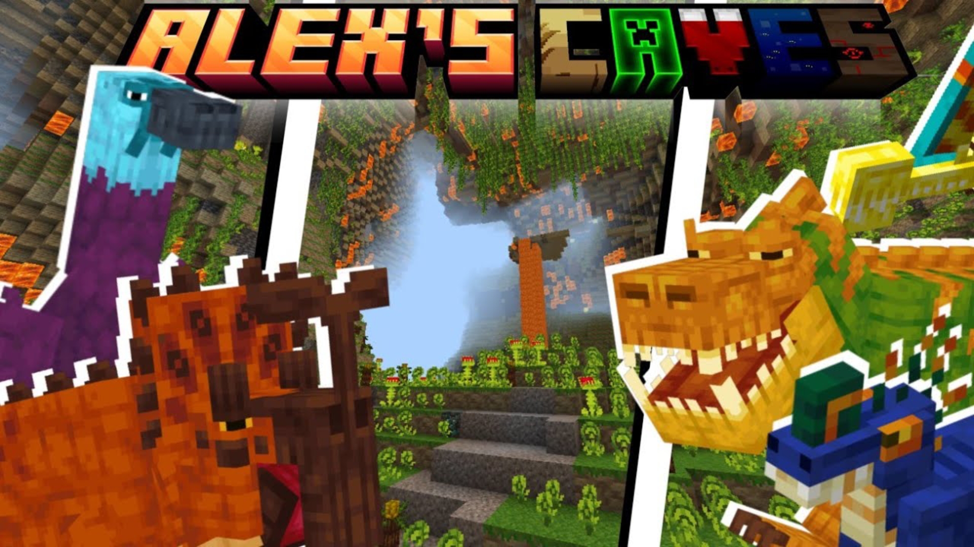 基岩版Alex的洞穴模组(1.21.60)_哔哩哔哩bilibili_我的世界