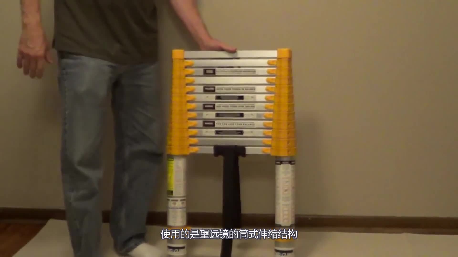 可折叠的梯子,伸缩自如,网友:又一建筑工人的福音!