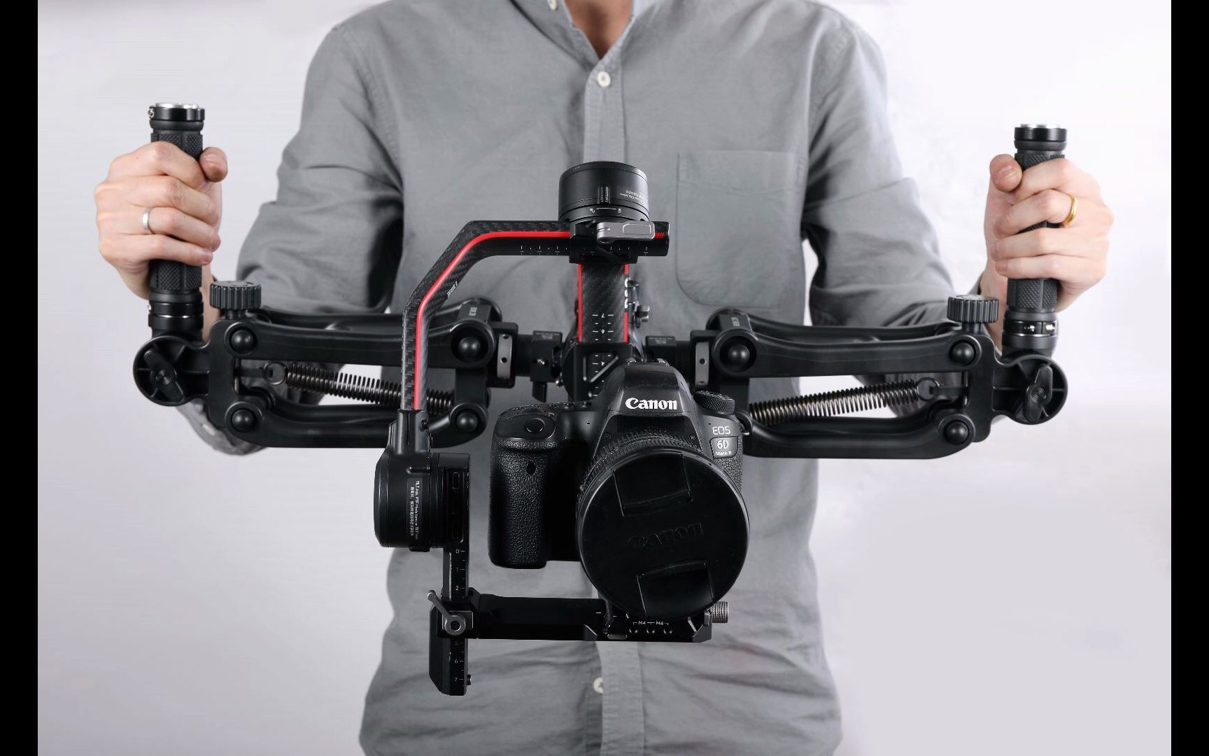 ...大疆rs3 rs3 pro Rs2 Rsc2 如影s sc三轴稳定器专用双手持减震器使用...