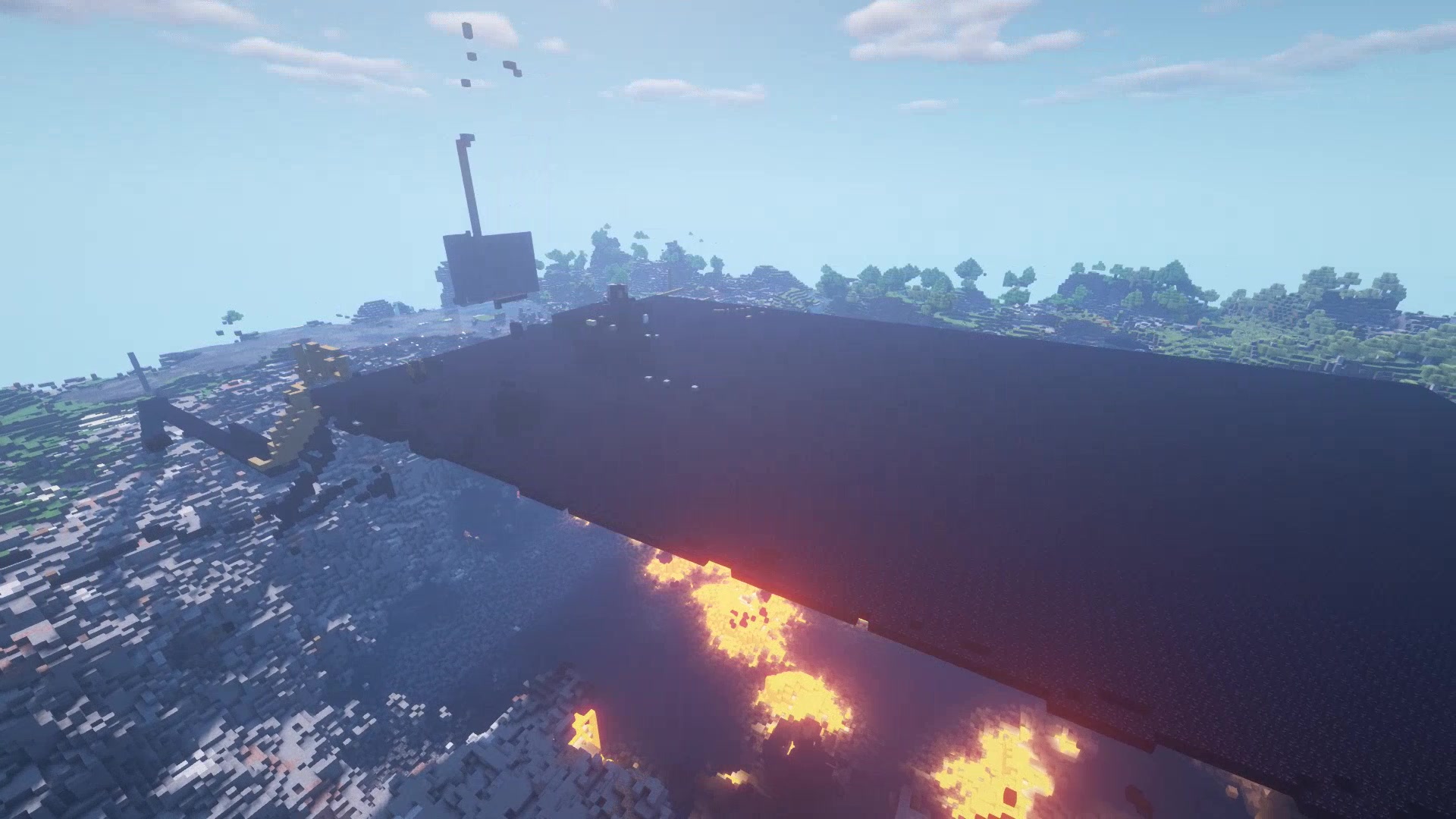 这是一个开了一年的无规则服务器的出生点【MCBBS RTXON活动】