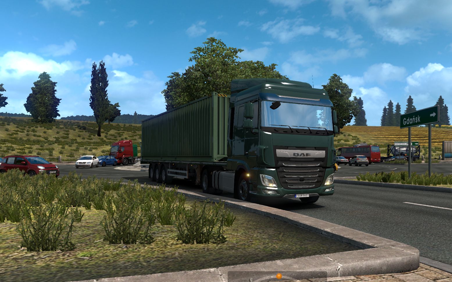 【胖纸/欧洲卡车模拟2】开启全新人生--永远不要抱有侥幸心理开车 #3