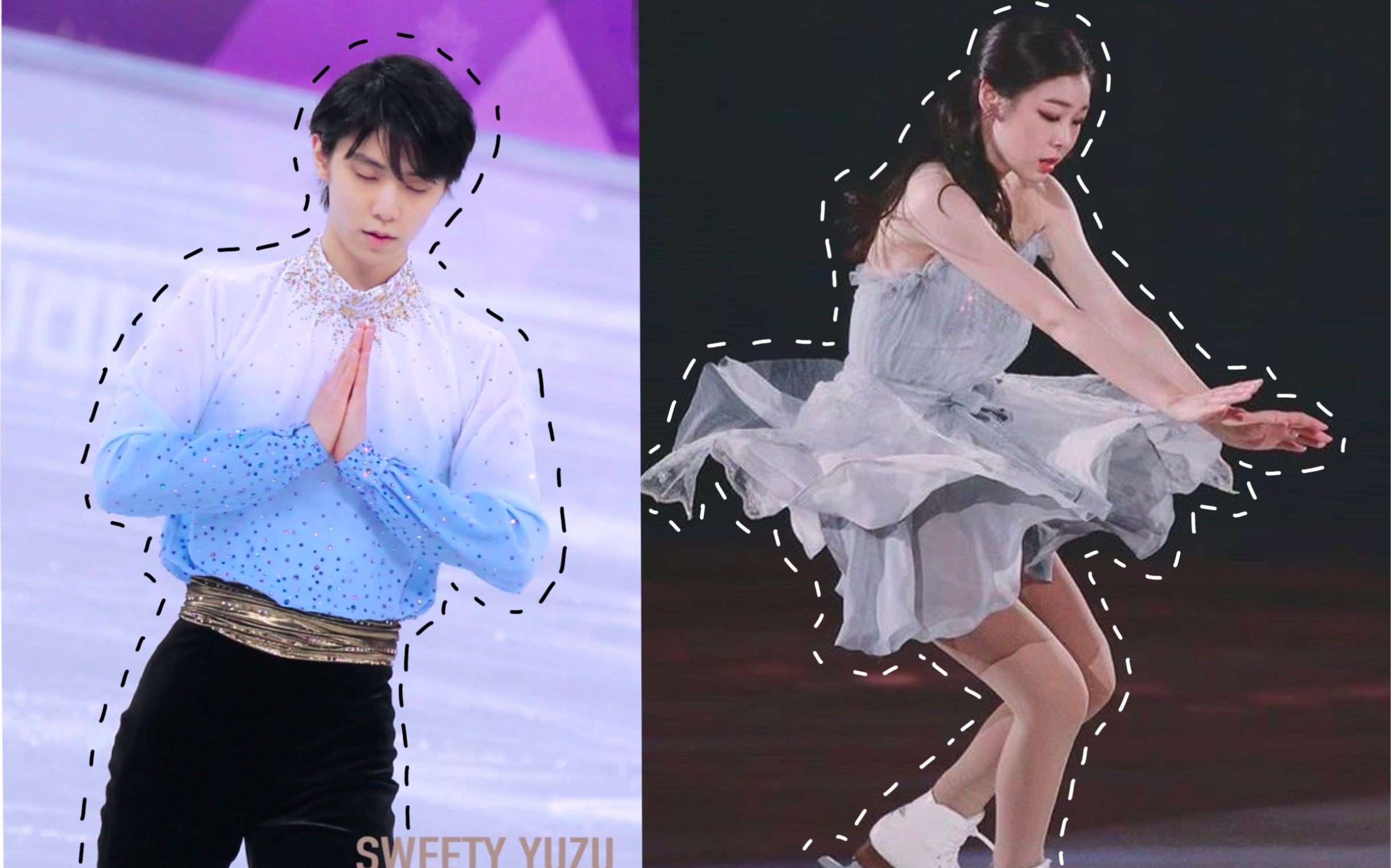 [羽生结弦/金妍儿]花滑界近年來唯一的女王和皇帝