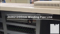 HDPE 缠绕管挤出生产线