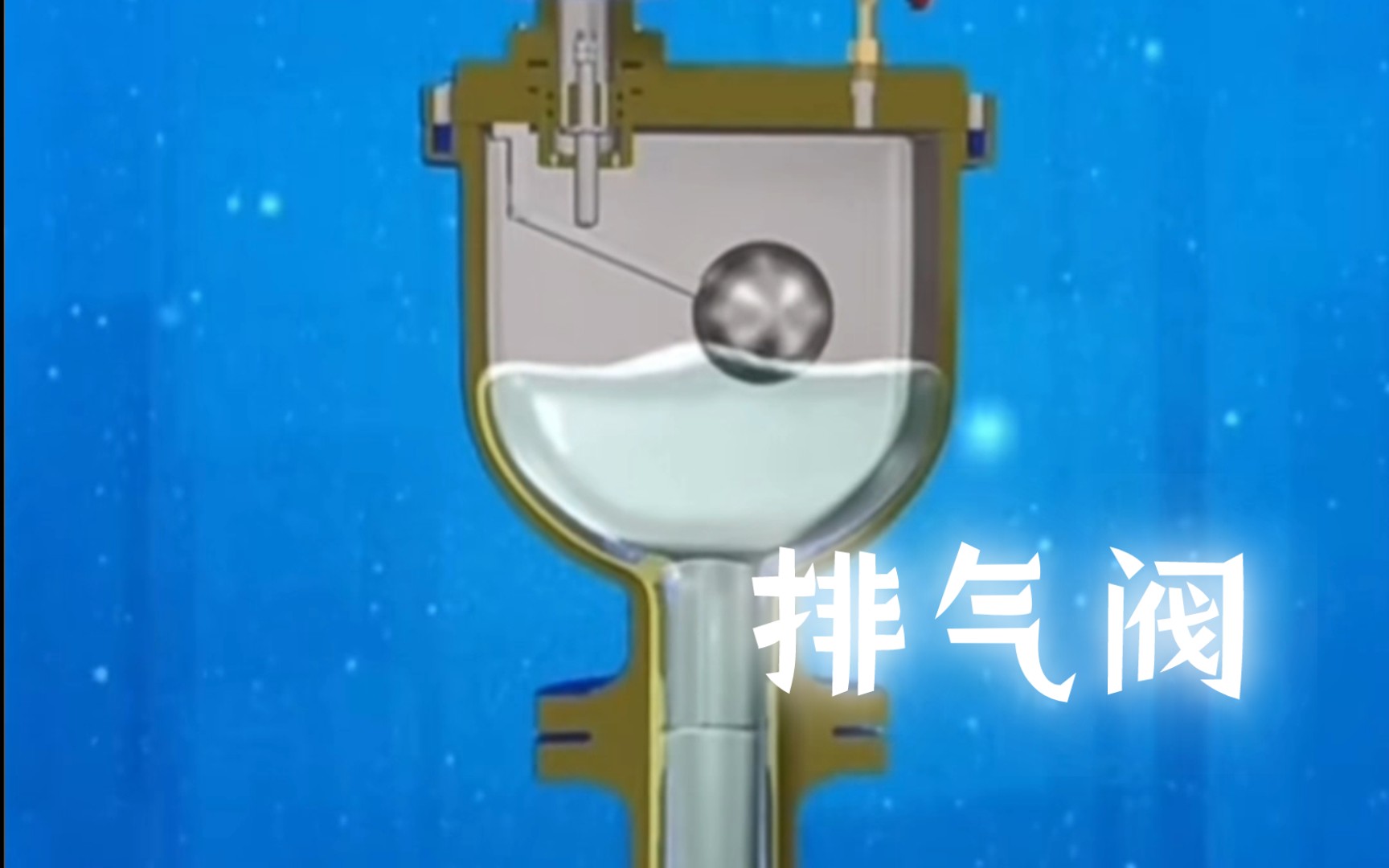 一个视频带你了解排气阀工作原理