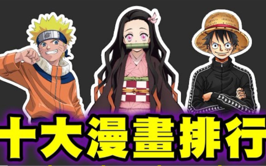 2020十大最受欢迎的漫画排行,跌破你的眼球!第一名竟然是这部漫画!...