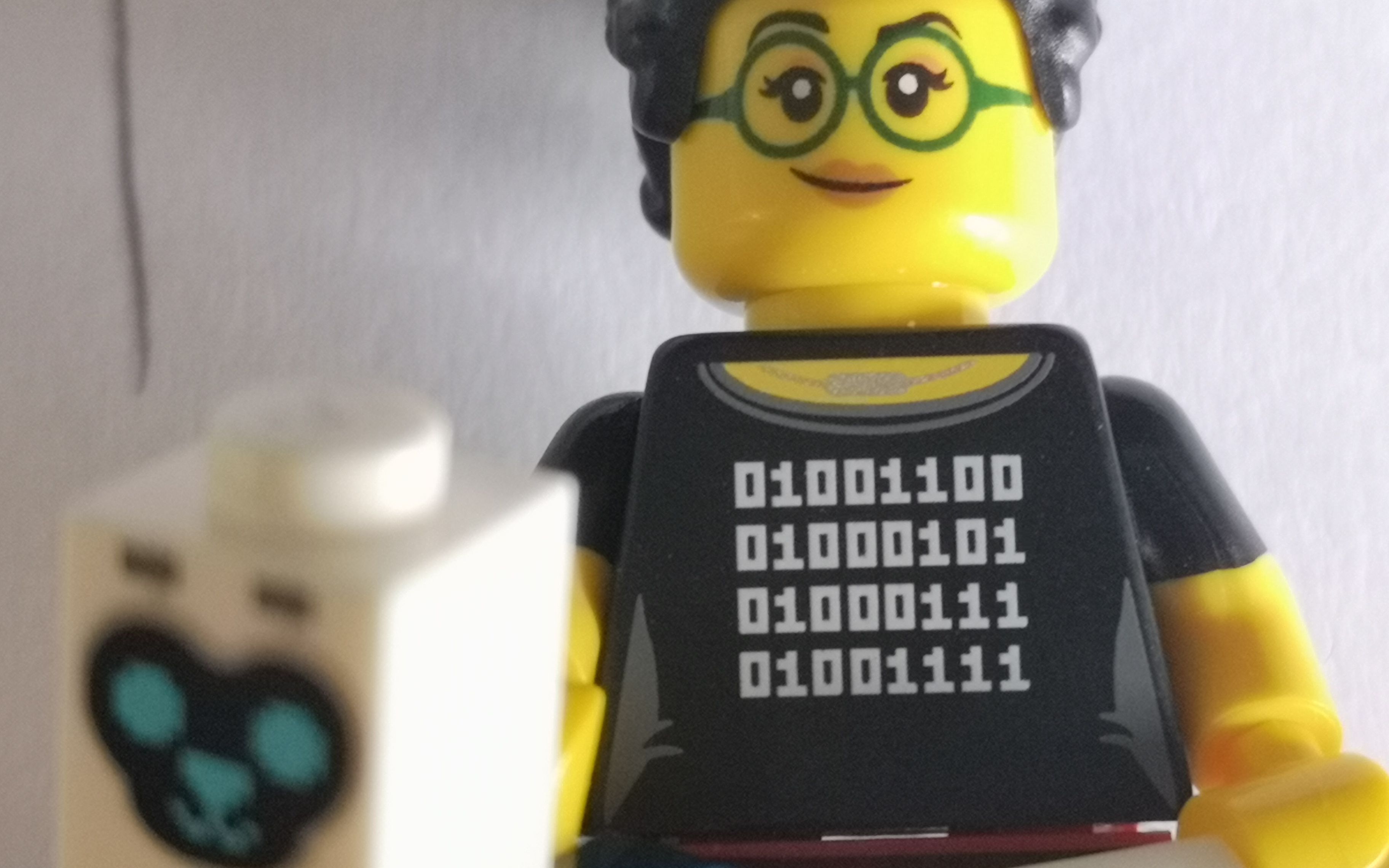 LEGO 19series 程序员 二进制 转 ASCII码 check
