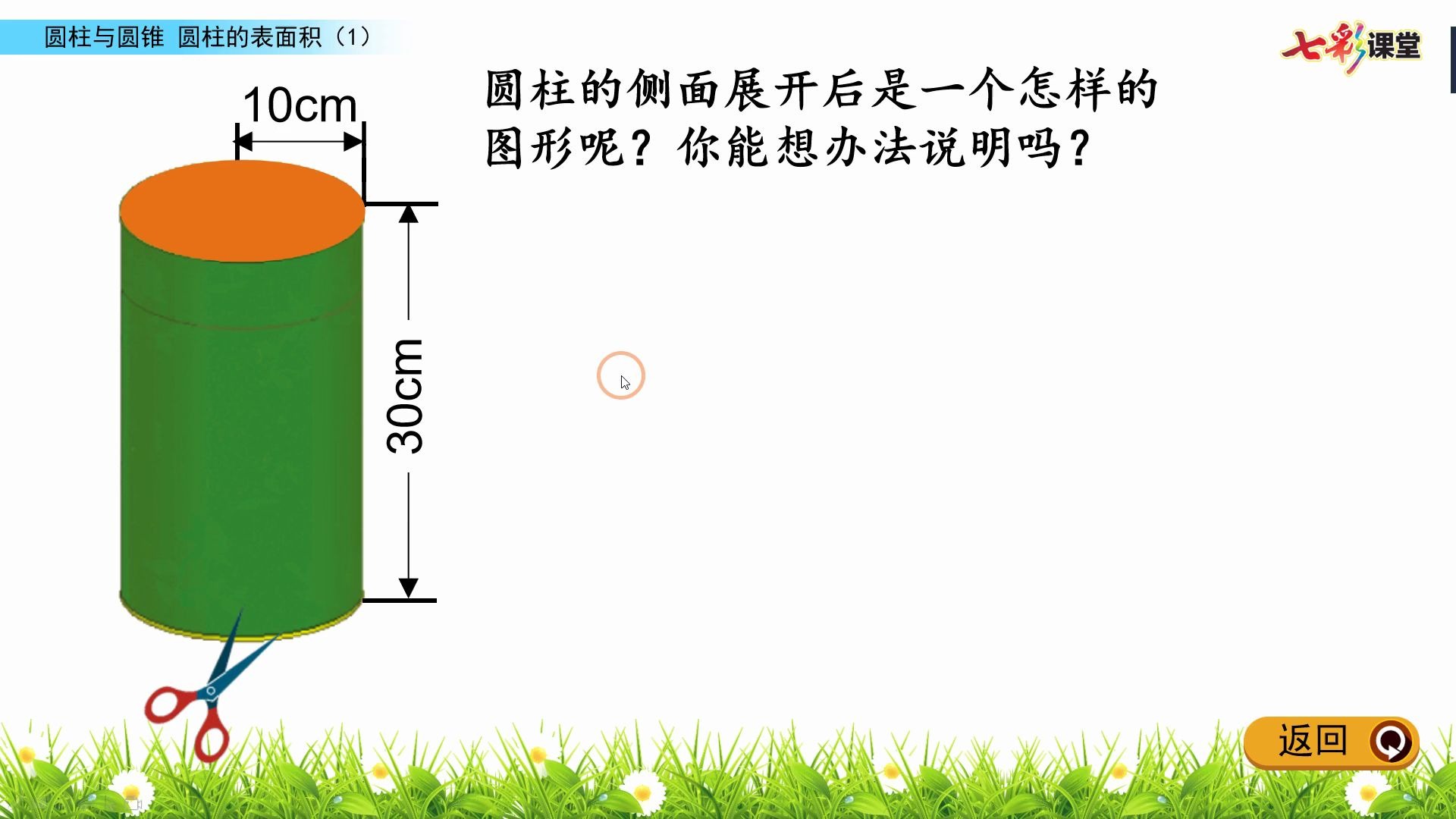 圆柱的表面积1