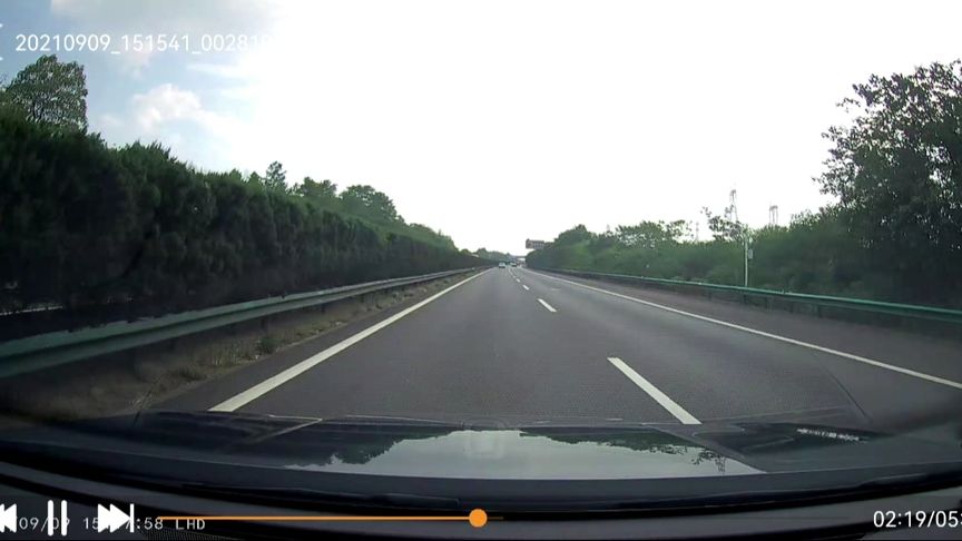 感受一下比亚迪宋pro高速自动刹车