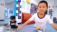 范县枫尚街舞,之课间也精彩,大家竞相挑战叶问蹲