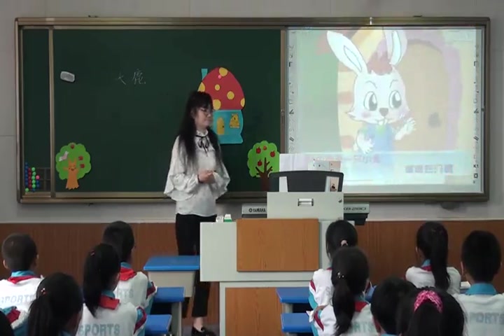 【获奖】人音版小学音乐二年级上册_大鹿-刘老师优质课视频教学公开课