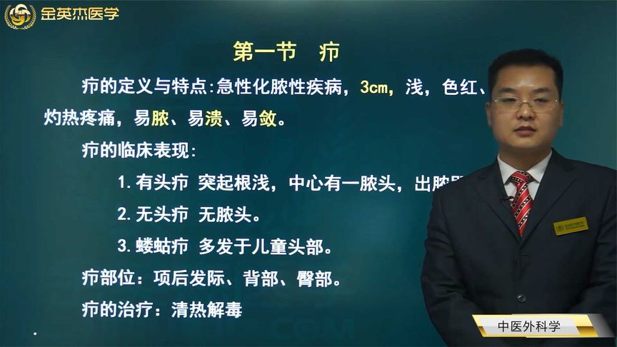 中医外科学-疮疡-疖:疖的定义与特点,疖的好发部位及治疗方法