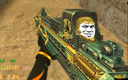 【CSOL】这把枪拿了好多年,老人家终于笑了