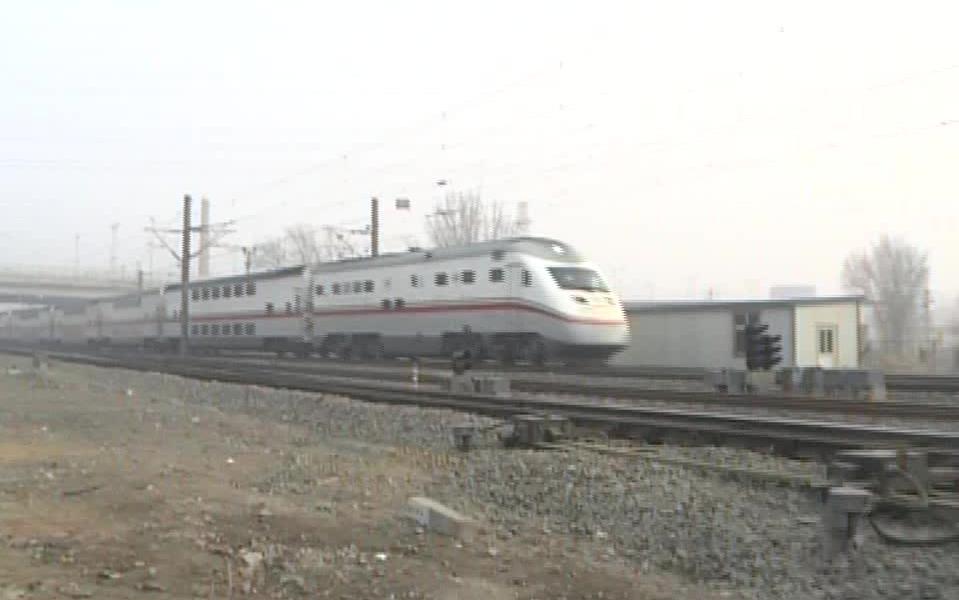 07年天津东风地道拍车,收录神州号京沈津沪特快平壤国列及京津动车组