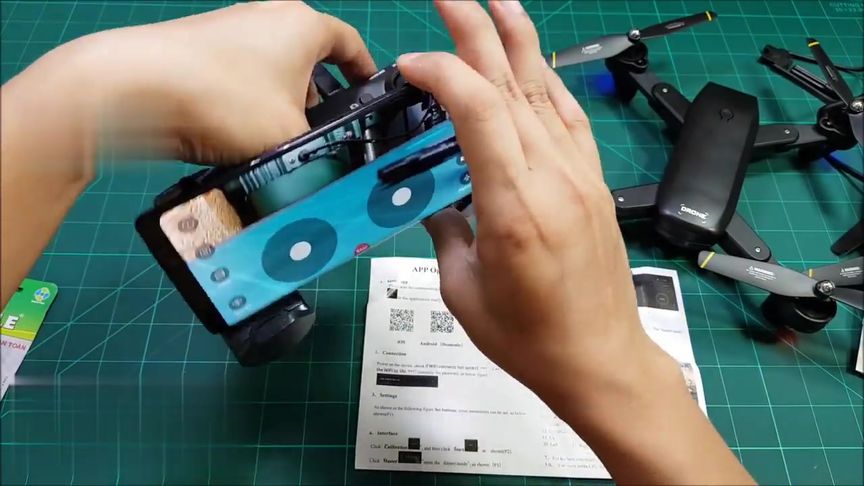 自己组装一个无人机模型,好玩不嫌累