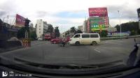 红灯时, 车身全部过了停止线再刹车, 还扣分吗?
