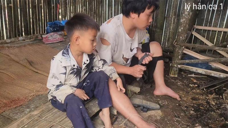 大叔病得很重,不得不工作赚钱支付医疗费用