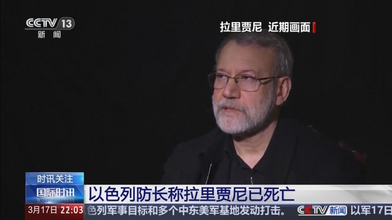 [国际时讯]以色列防长称拉里贾尼已死亡