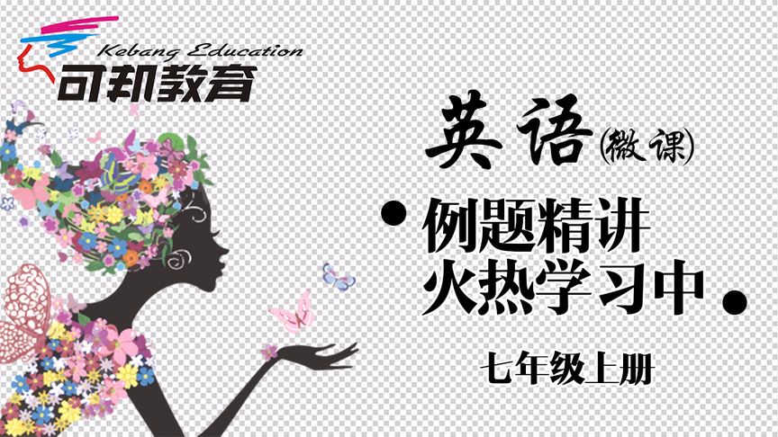 七年级上册英语微课:语法精讲——不定冠词的使用