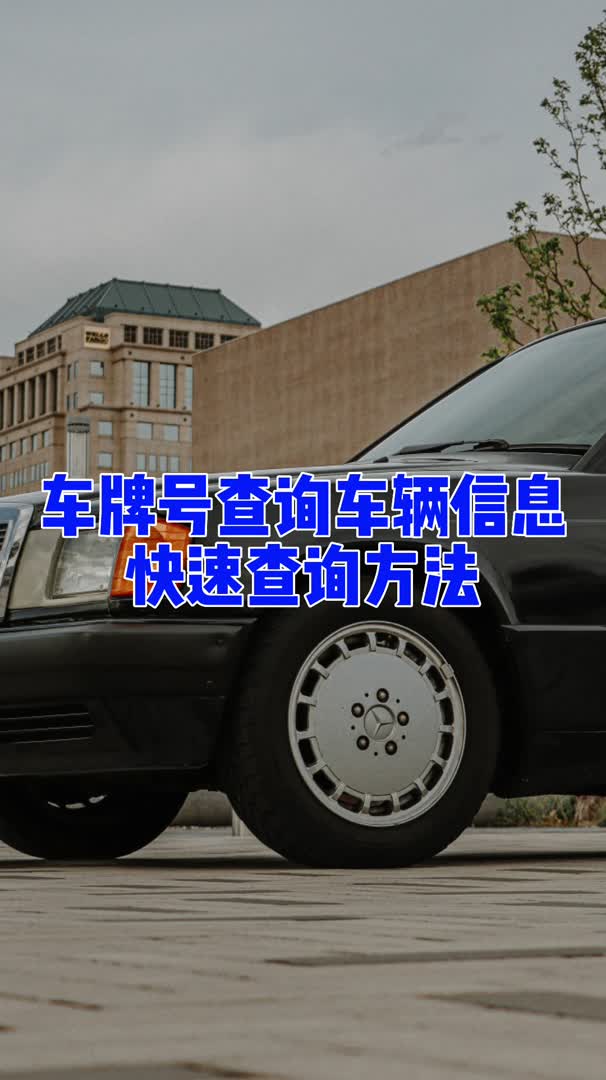 如何通过车牌号查询车辆信息,机动车信息