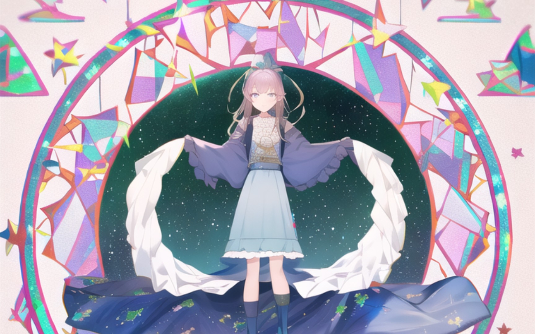 【Novel ai】【邵阳学院】校徽娘化!