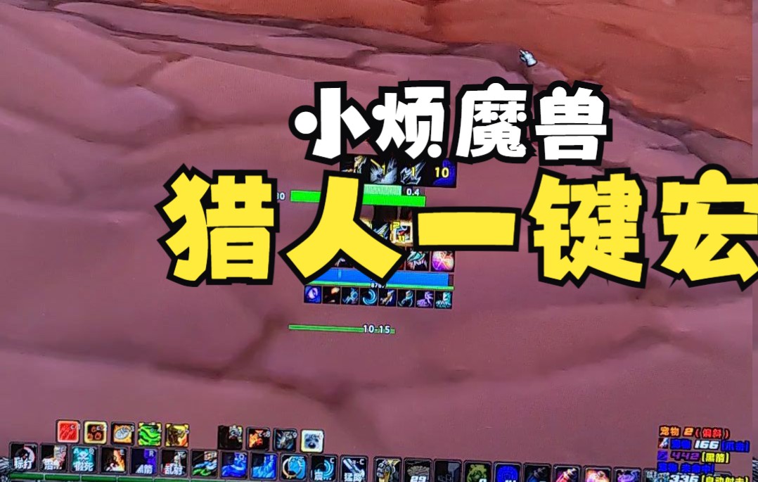 魔兽世界怀旧服巫妖王之怒WLK猎人一键宏极限DPS