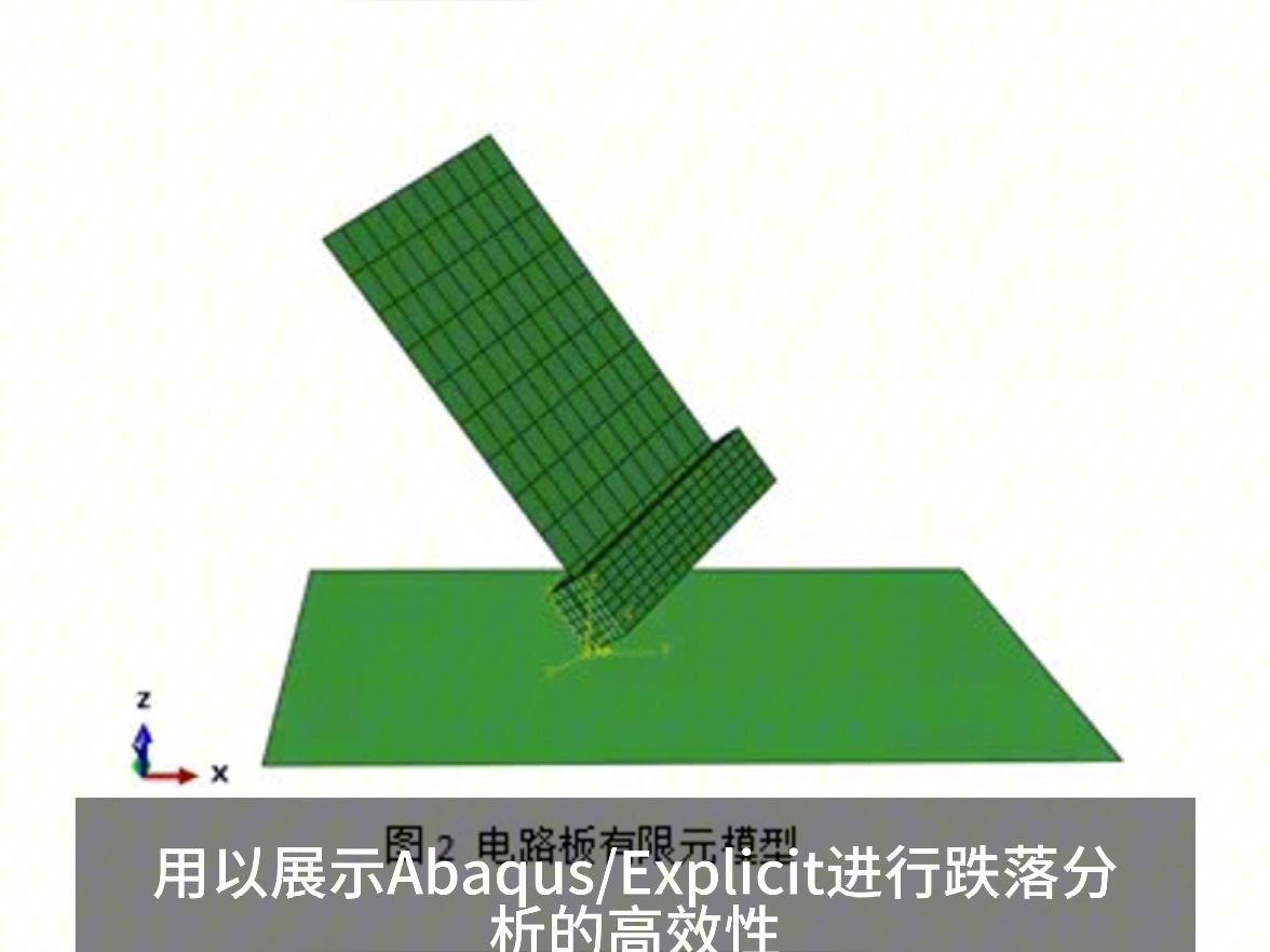 电路板跌落模拟-Abaqus/Explicit